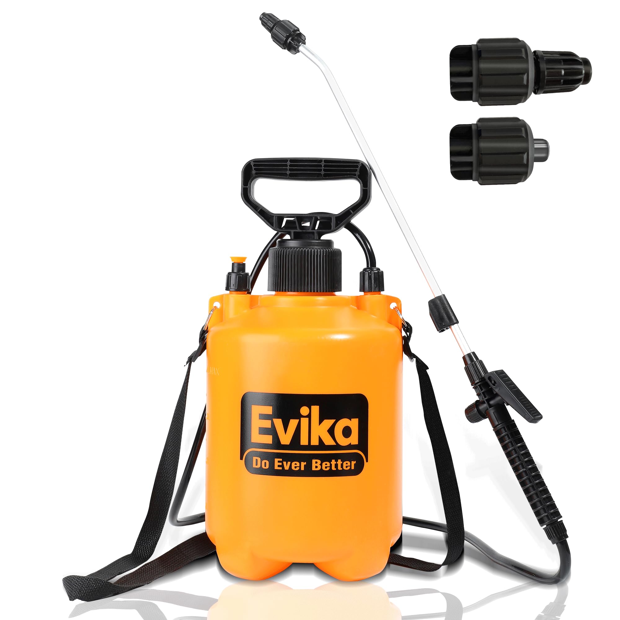 Amazon.com : Evika 1 Gallon Pump Pressure Sprayer, Garden Sprayer with ...