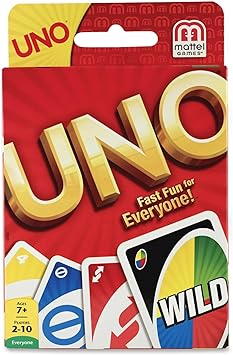 Amazon.com: Mattel Toys, UNO Card Game : Toys & Games