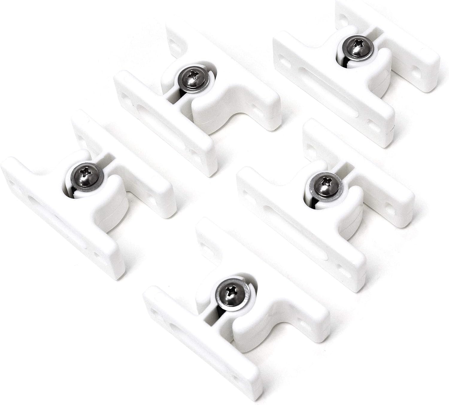 Amazon.com: Red Hound Auto 5 Adjustable Door Holders White Nylon ...