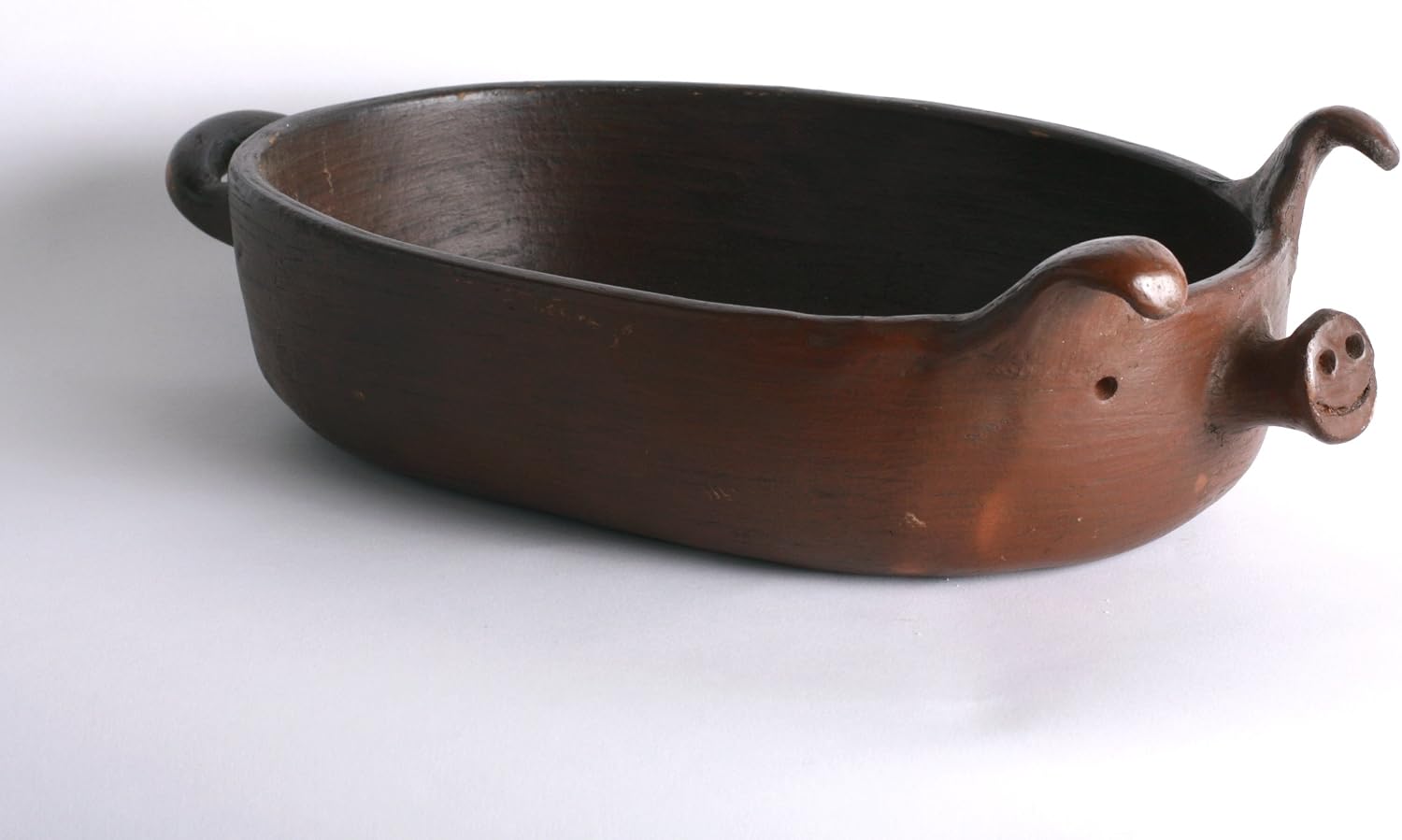 Amazon.com: Pomaireware Clay Individual Pig Baking Dish, 12 Ounce ...