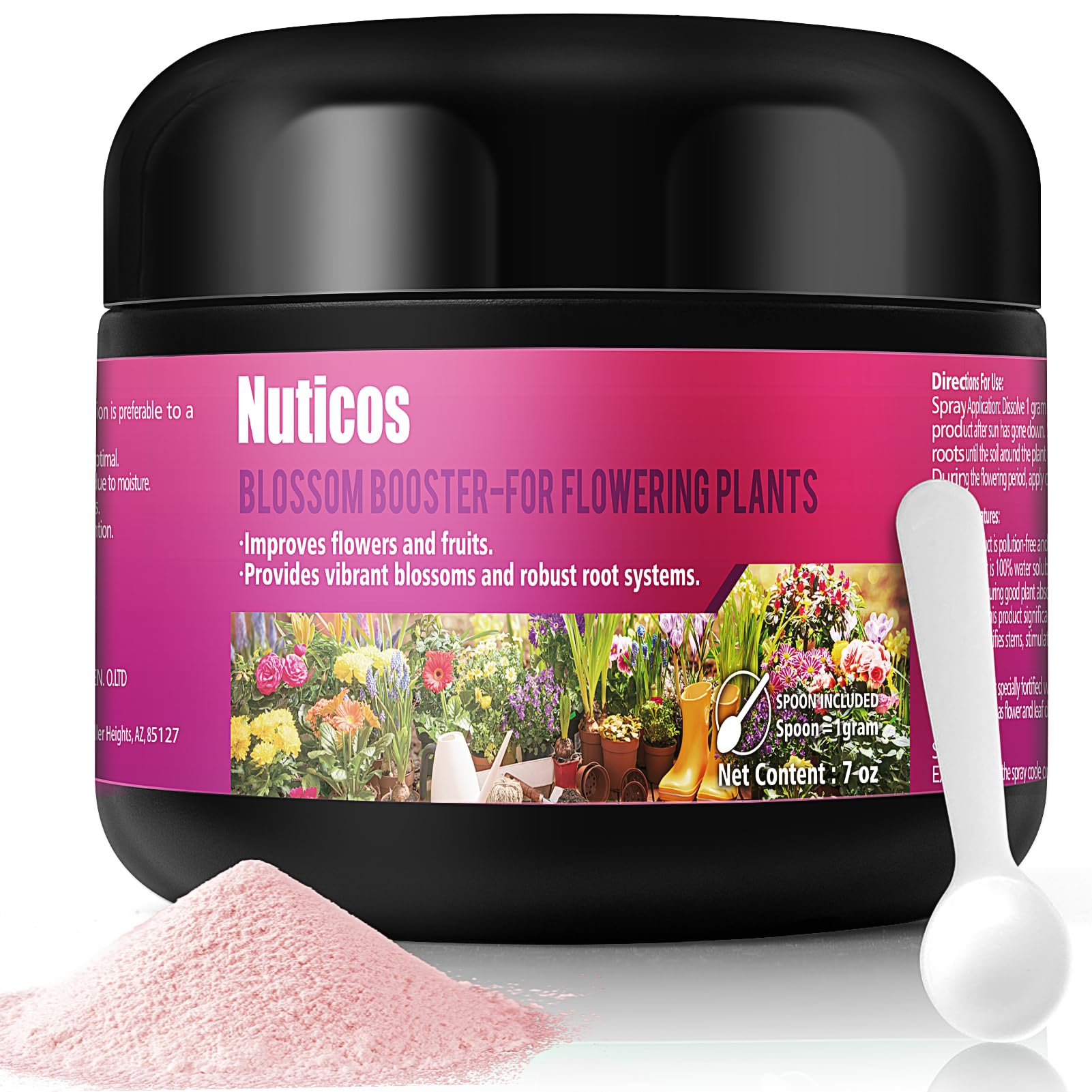 Amazon.com : Fruit & Blossom Booster, Yield Enhancer for Flowers ...