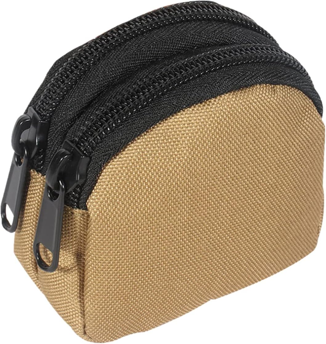 Amazon.com : Yizelli Mini Coin Purse Tactical Slingshot Pouch Double ...