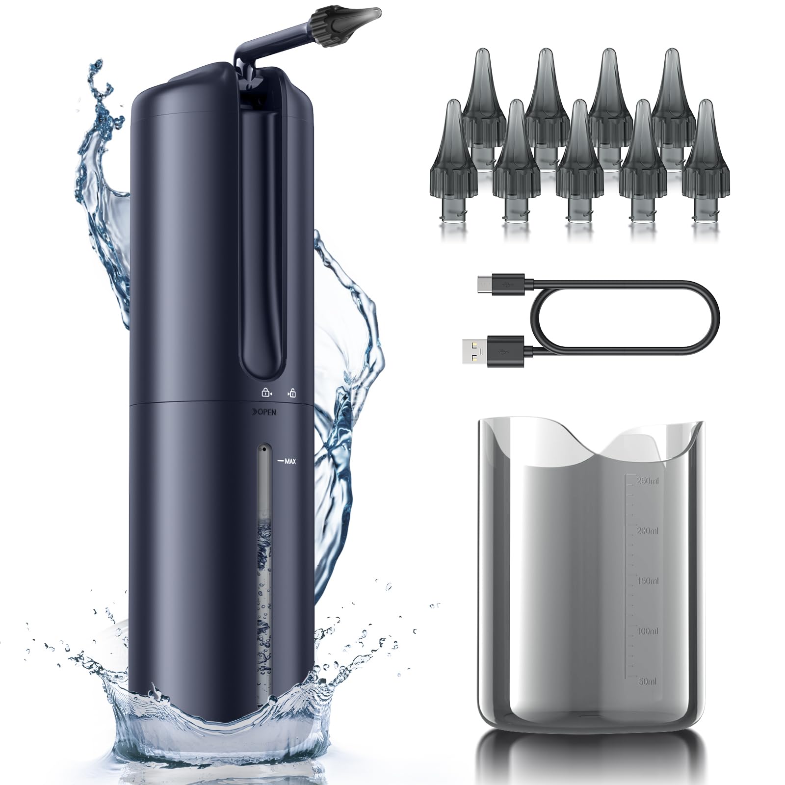 Amazon.com: Ear Wax Removal - Electric Ear Cleaner - Ear Irrigation Kit ...