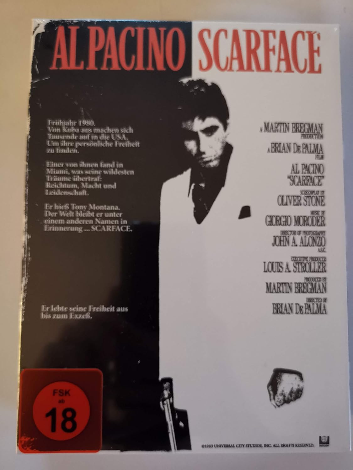 Scarface (Limited Tape Edition - 1111 Pieces) VHS Design - Blu-ray ...