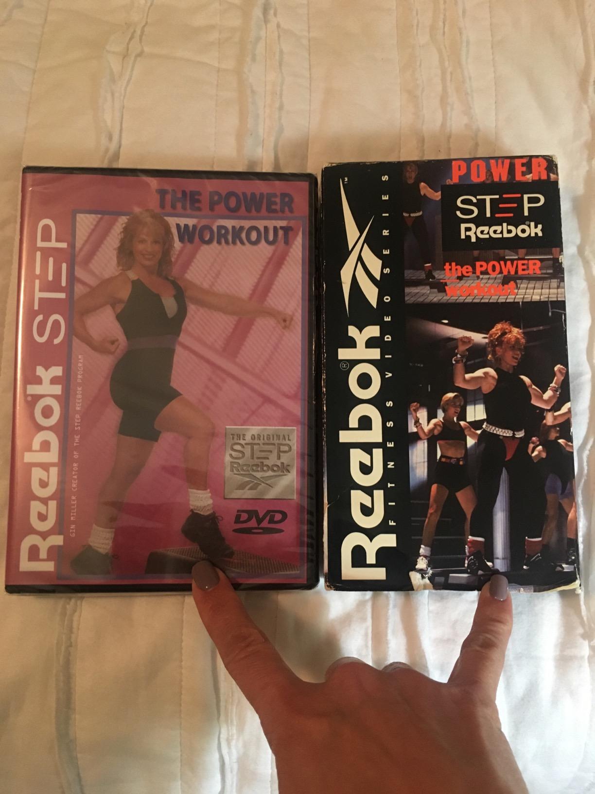 Amazon.com: Step Reebok: Power Workout [VHS] : Reebok Sports & Fitness ...