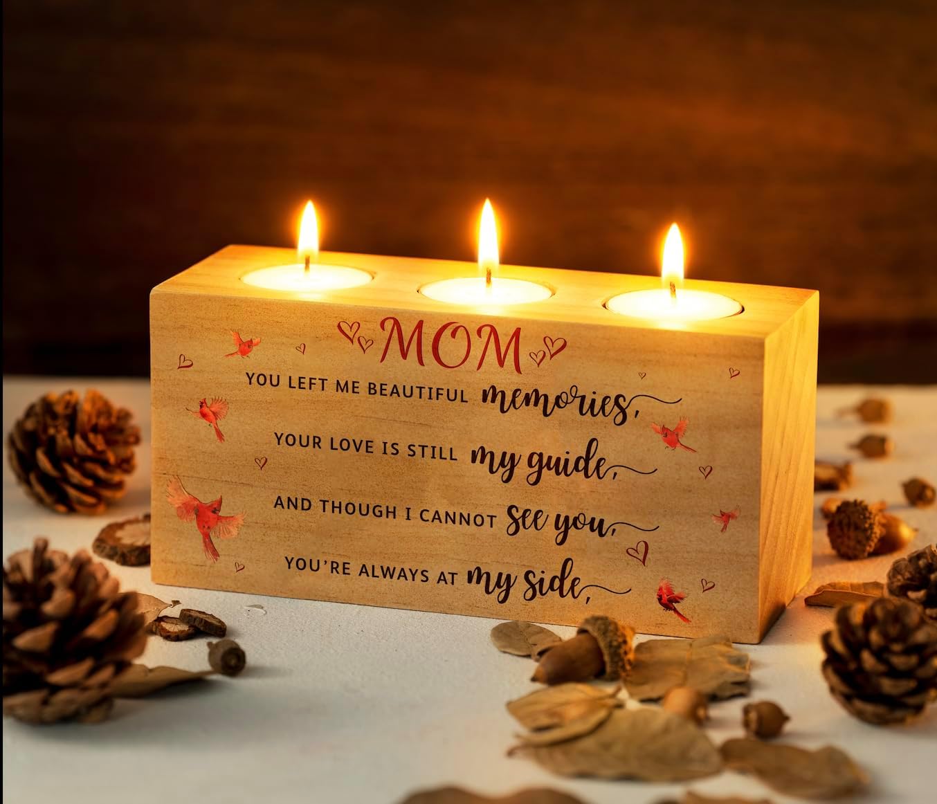 Amazon.com: Memorial Table Sign for Wedding, Wooden Decorations for ...