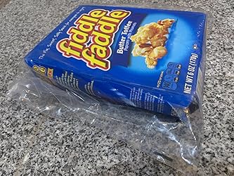Amazon.com : Fiddle Faddle - Butter Toffee with Peanuts - 2 boxes ...