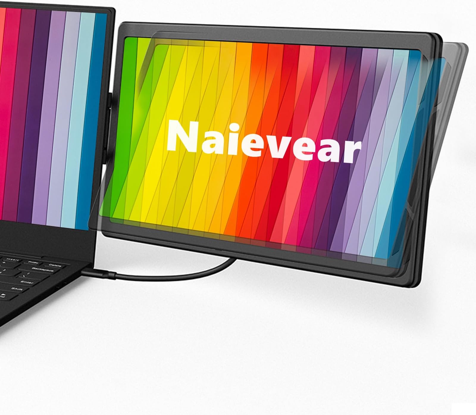 NEOFYTE by ARZOPA Portable Monitor, 14.0 Inch FHD 1080P Portable ...