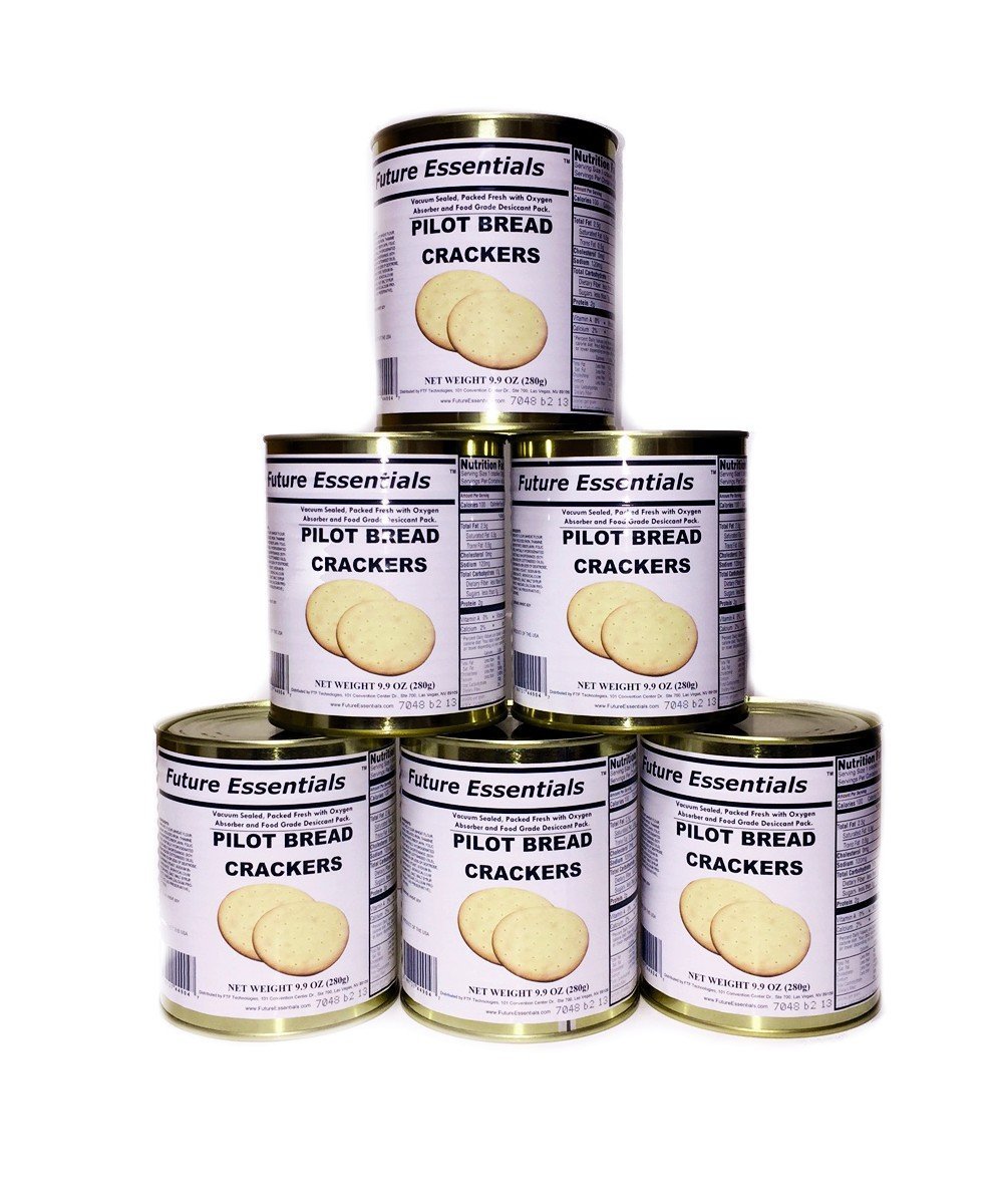 Amazon.com: 1 Can of Future Essentials Sailor Pilot Bread (Half-Case (6 ...
