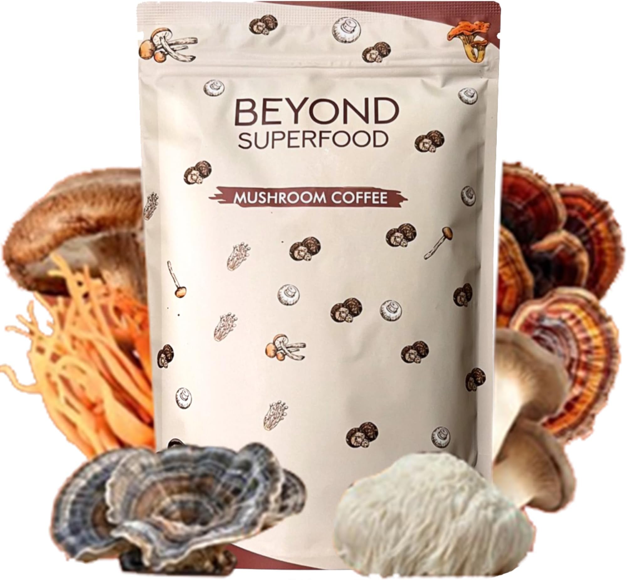 Amazon.com: Mushroom Coffee, Instant Organic Mushroom Coffee with ...