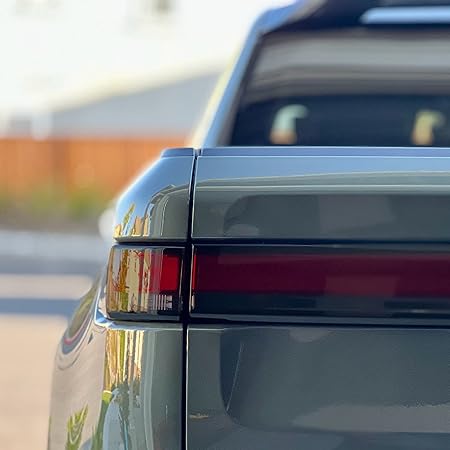 Amazon.com: TWRAPS Headlights Smoke Tint for Rivian R1T / R1S Dark ...