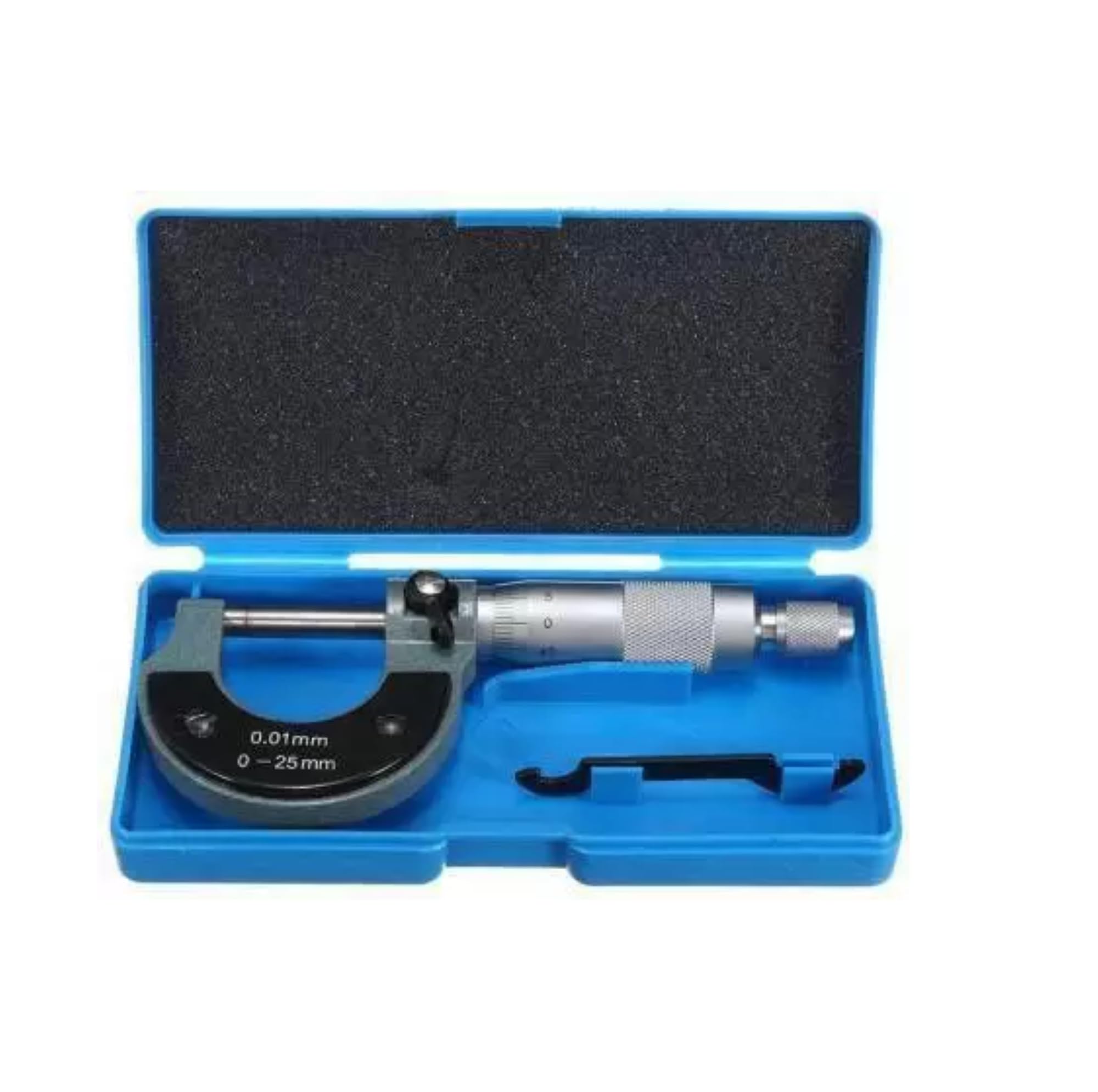 T.H1 Tungsten Carbide Steel Precision Micrometer 0-25mm/0.001mm Outside ...