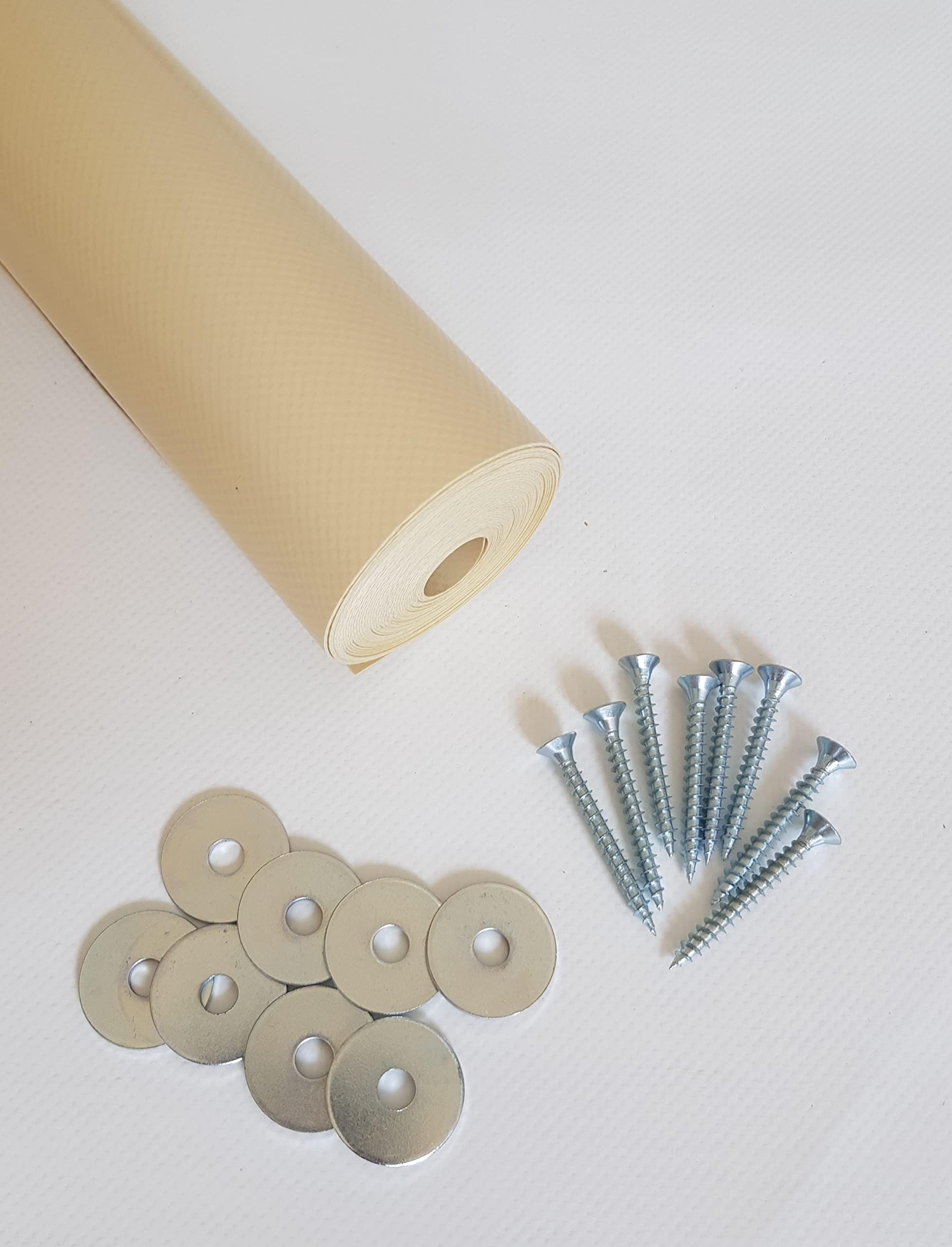 TUTTOPERGOLE Copertura con Fasce in PVC Pieno Adatte per strutture in ...