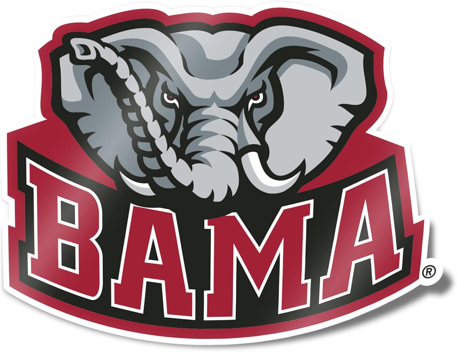 Amazon.com: University of Alabama Roll Tide Bama Crimson Tide Vinyl ...