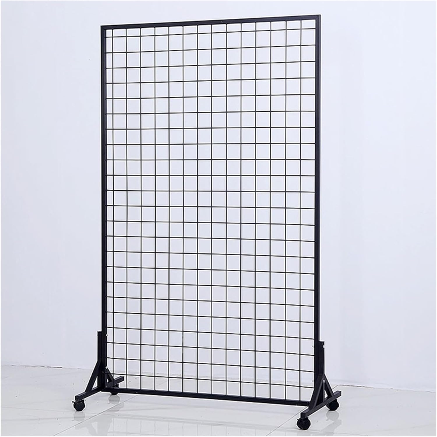 Floor Standing Gridwall Mesh Display Panel Retail Shopfitting Wire ...