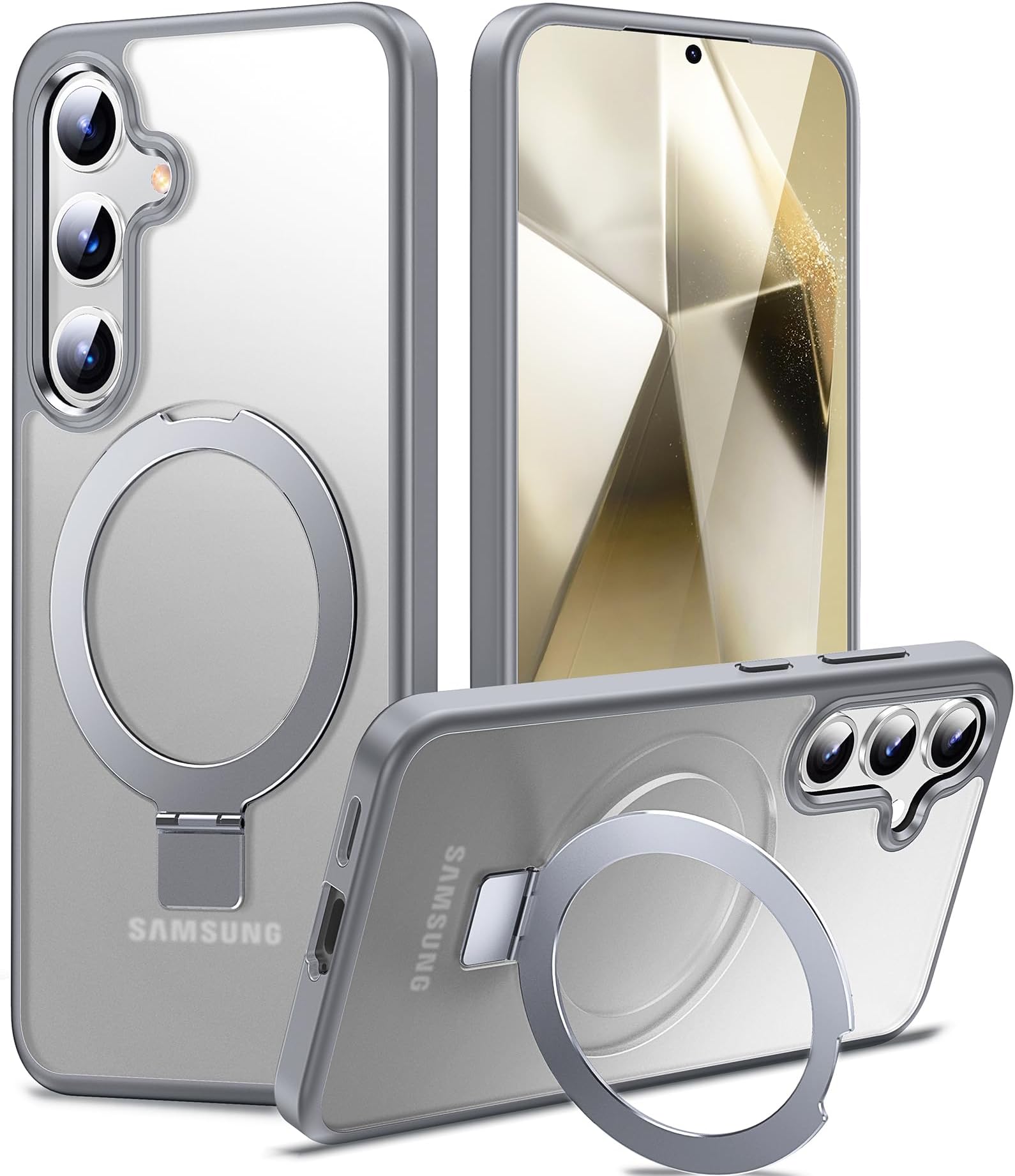 Amazon.com: Chicfun 3-in-1 [Magnetic + Kickstand + Ring Holder] for ...