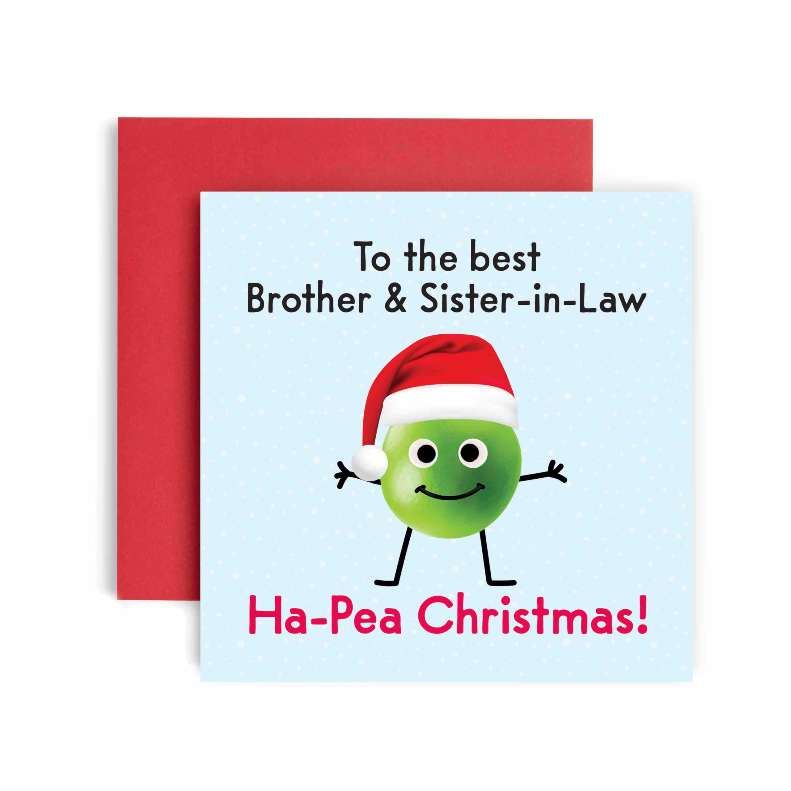 Amazon.com : Huxters Christmas Cards for Women – Ha Pea Christmas ...