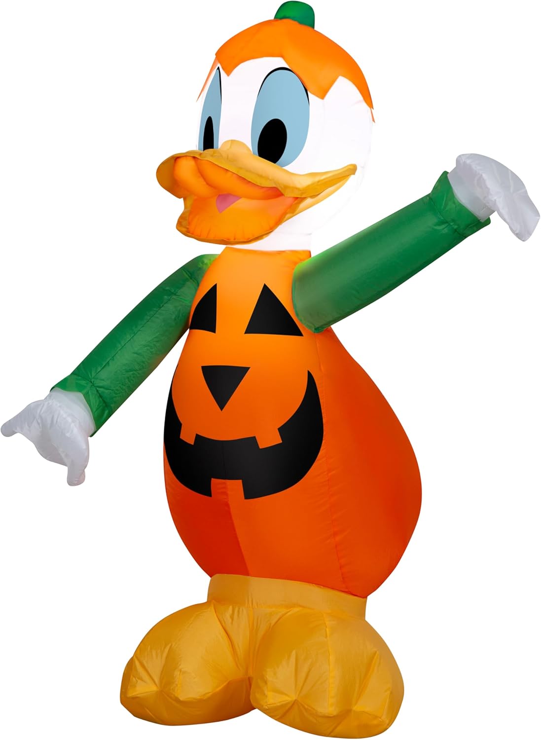 Amazon.com: Gemmy Airblown Inflatable Donald Duck in Pumpkin Costume ...