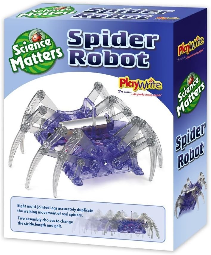 Spider Robot Science Kit (Packaging May Vary) : Amazon.co.uk: Toys & Games