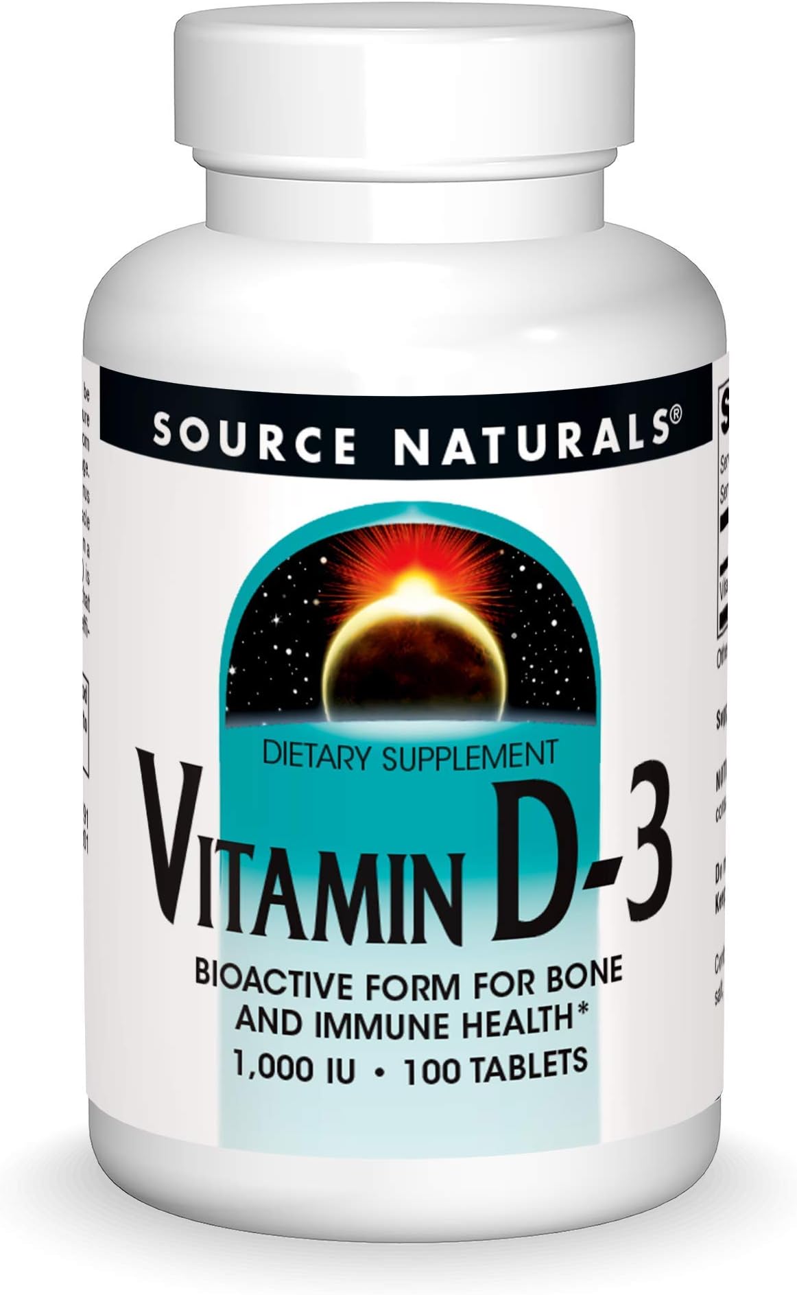 Amazon.com: Nature's Sunshine Vitamin D3, 180 Tablets | Supports Bone ...