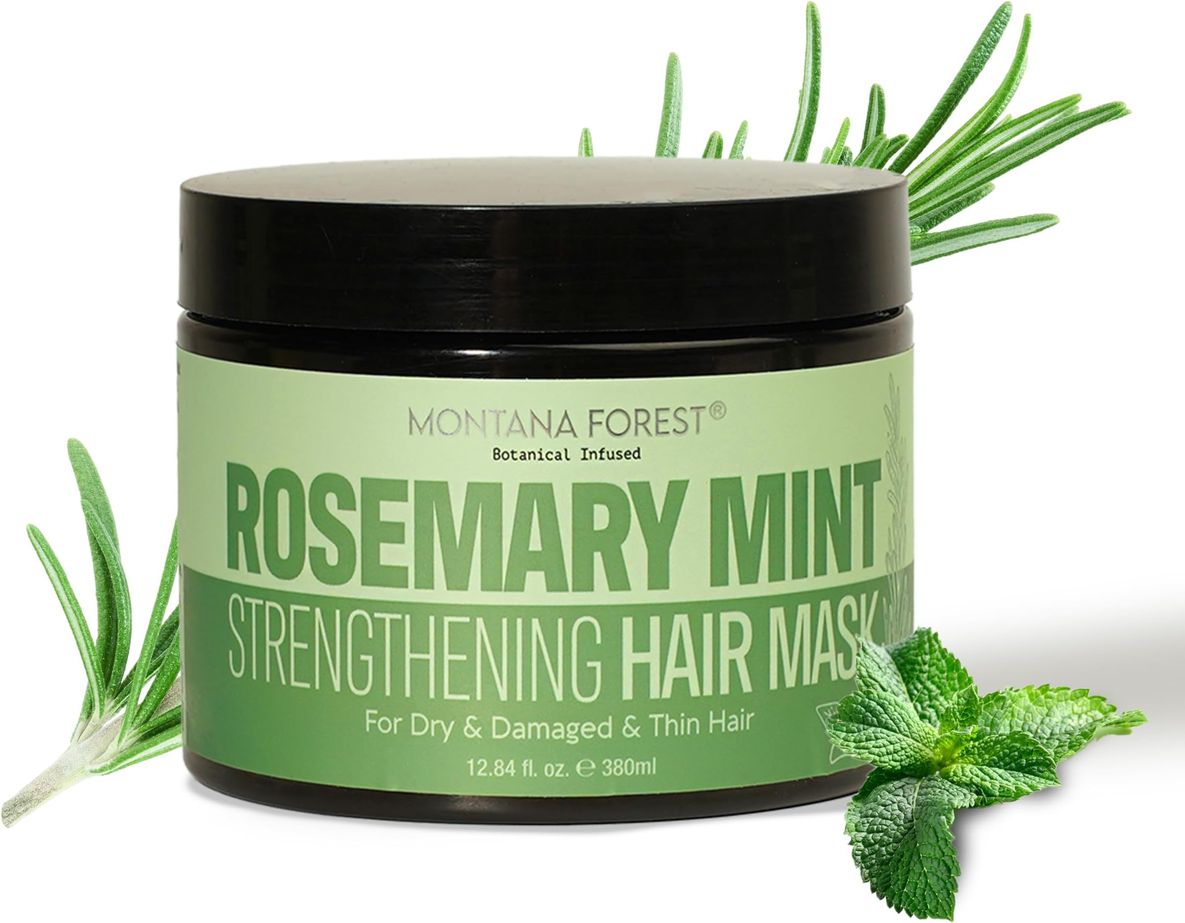 Amazon.com: First Botany, Rosemary Mint Biotin Mask - Restorative Deep ...