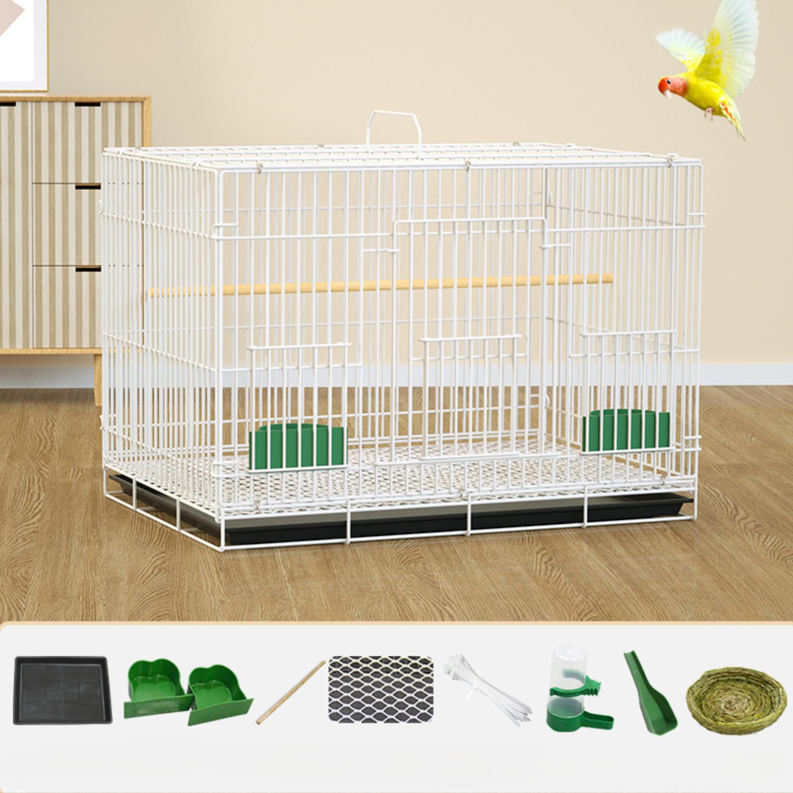 Amazon.com : Small Bird Cages, Bird Cage Bird Travel Cage Travel ...