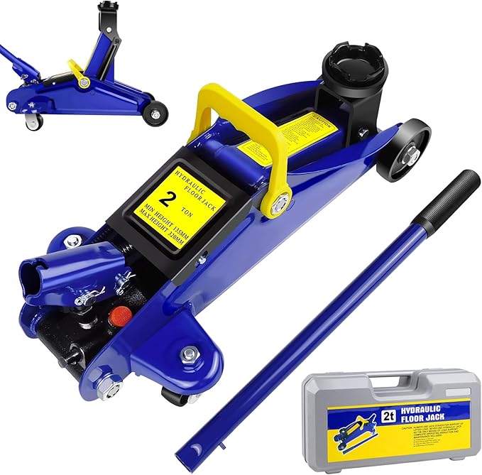 Car Lift Jack Low Profile Floor Jack Hydraulic Trolley Service, 2 Tonne ...