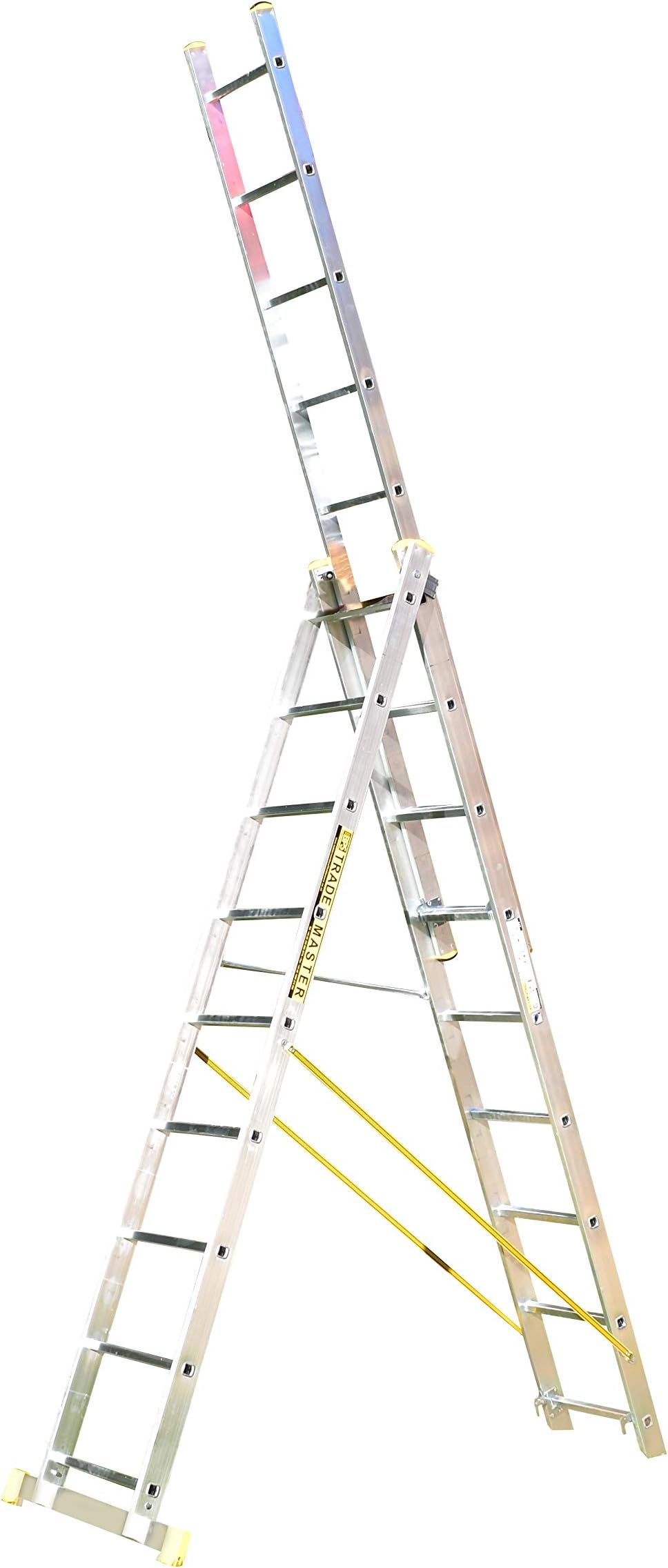 10 Rung Combi All-in-One Extension Ladder, Step Ladder & Free Standing ...