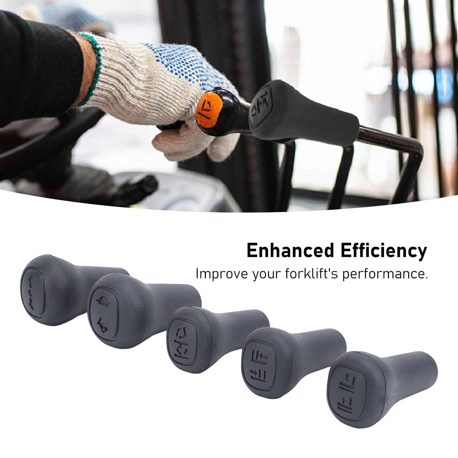 Snapklik.com : Forklift Handle Knob, Leverage Lever Knob Smooth ...