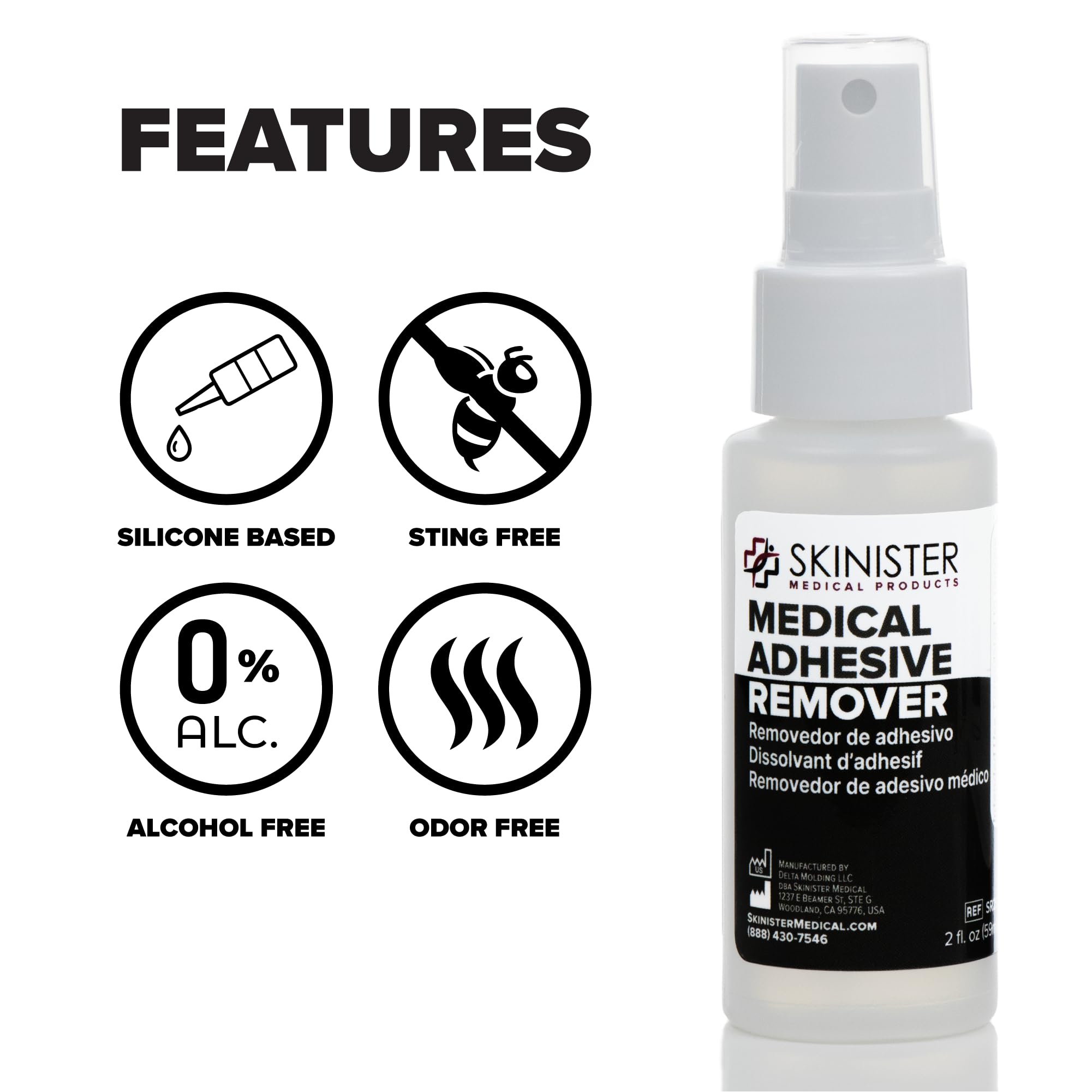 Snapklik.com : Medical Adhesive Remover For Skin Wig, Ostomy, Tape, And ...