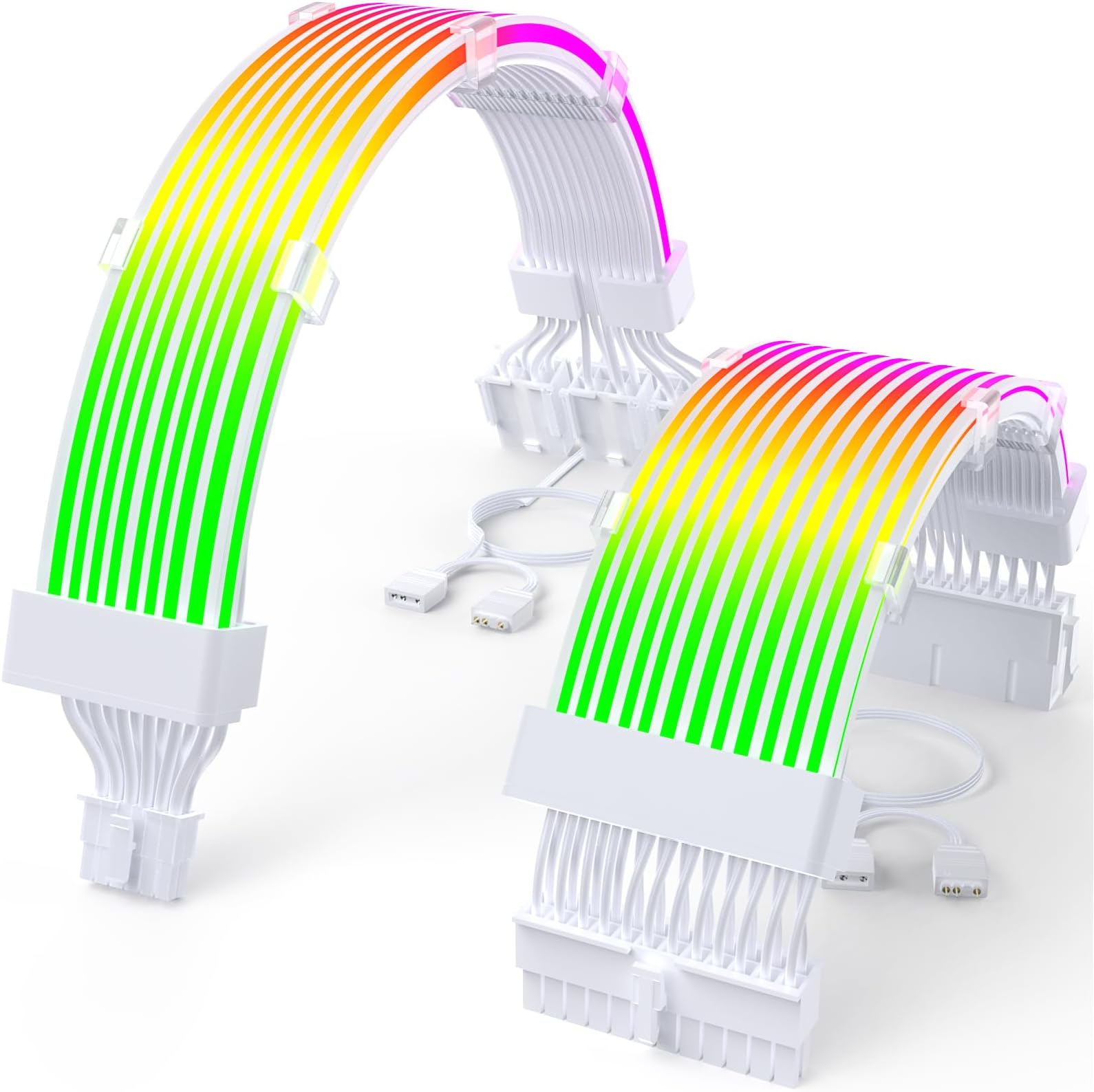 Amazon.com: EZDIY-FAB PSU Cable Extension Kit,16AWG Power Supply ...