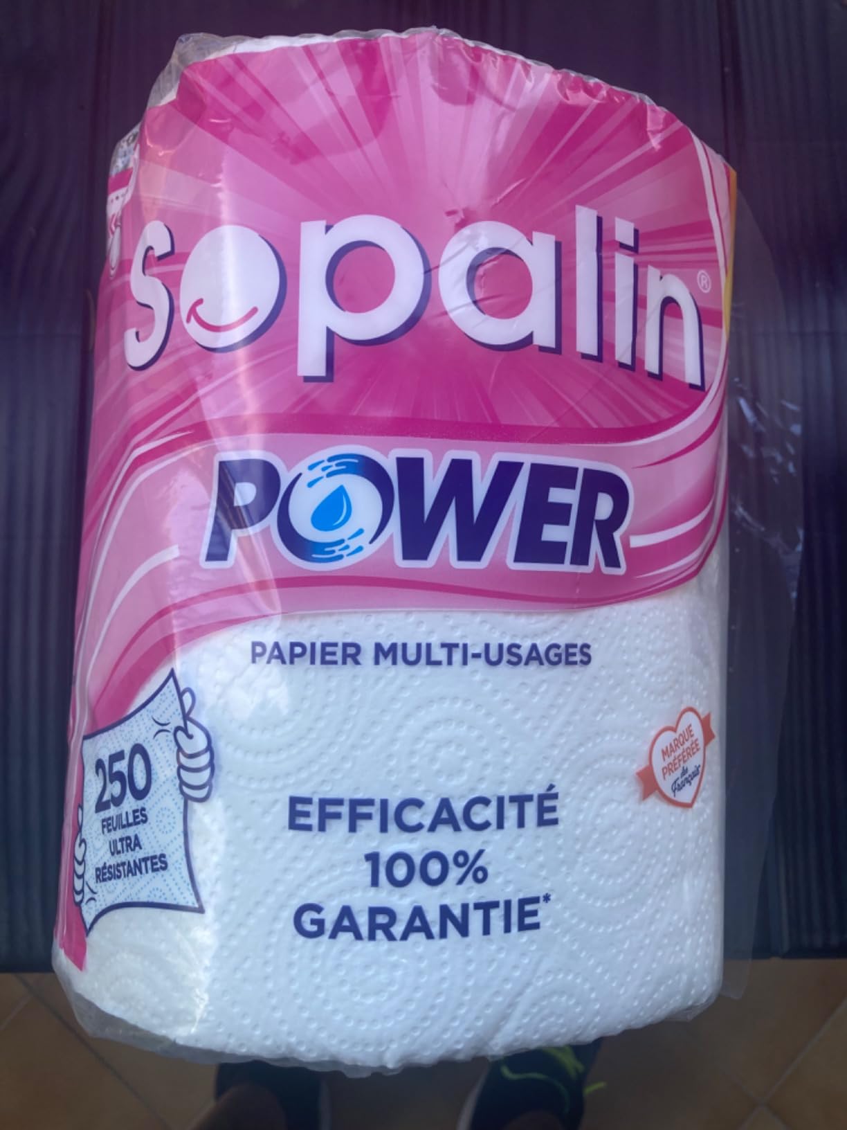 Sopalin Power - Essuie-tout Multi-usages – x1 Rouleau Power : 5 ...