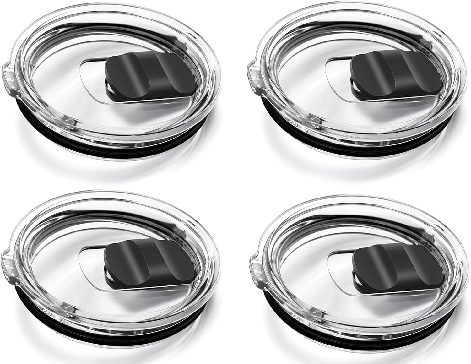 Amazon.com: 4 Pack 20oz Magnetic Tumbler Lid,Replacement Lids Fits YETI ...