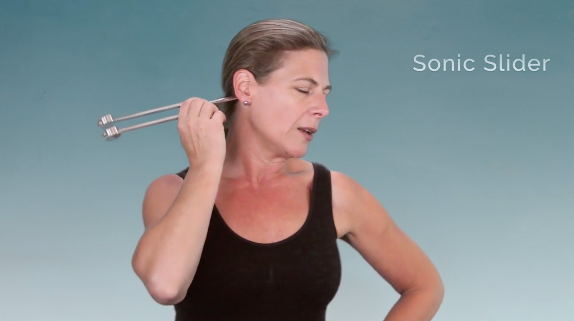 Watch Using the Sonic Slider Tuning Fork on your Face and Neck on ...