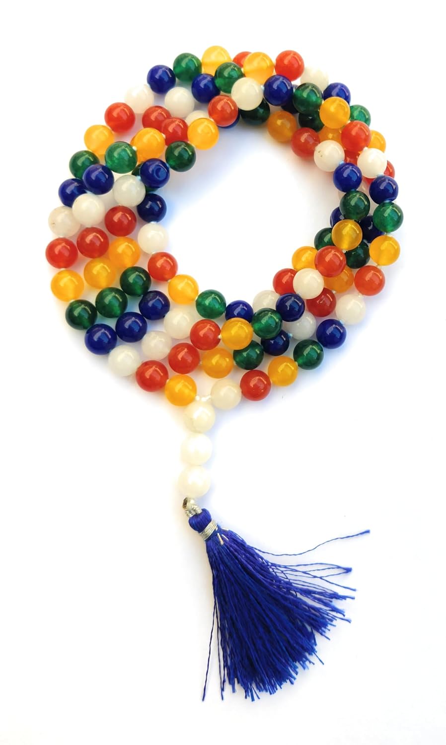 Apnisanskriti Premium Jain Jaap Mala 8mm - Traditional Prayer Beads for ...
