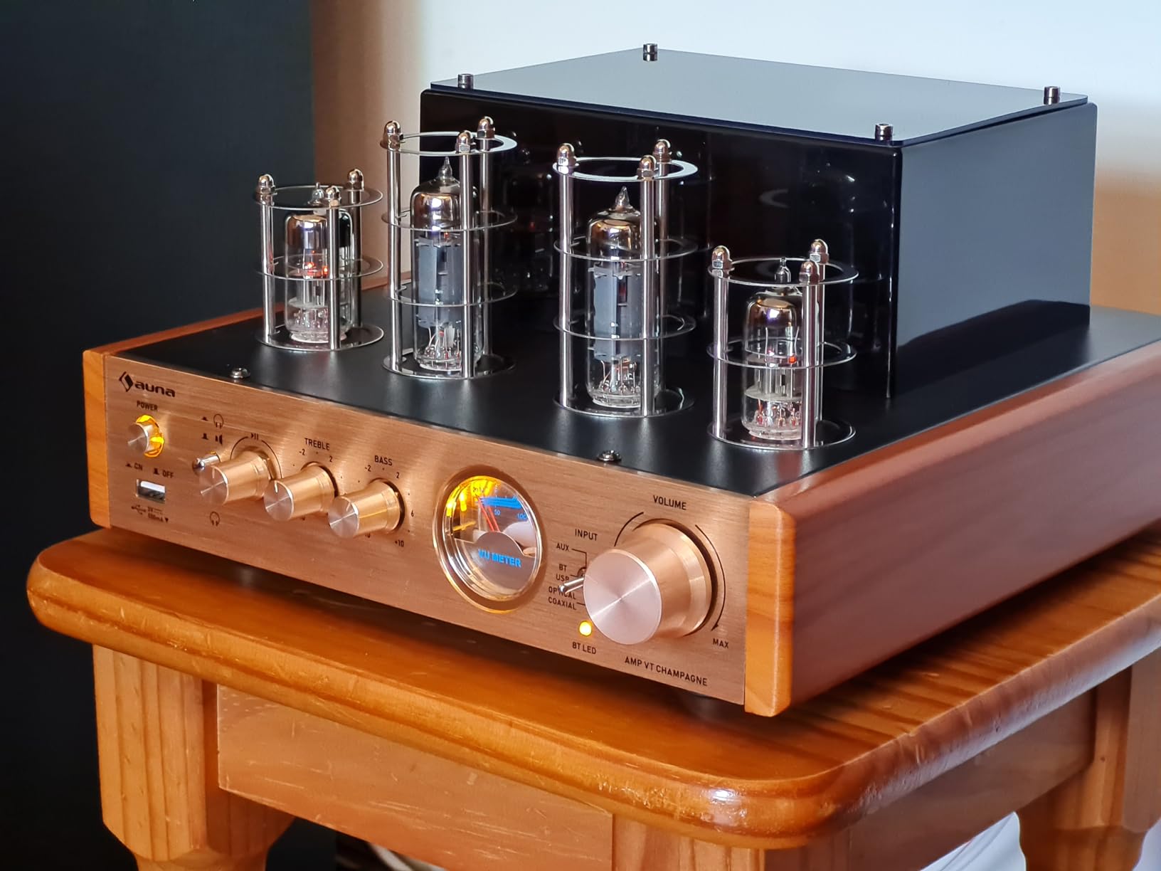 Auna Amp VT buizenversterker hifi versterker 2x35W RMS ...