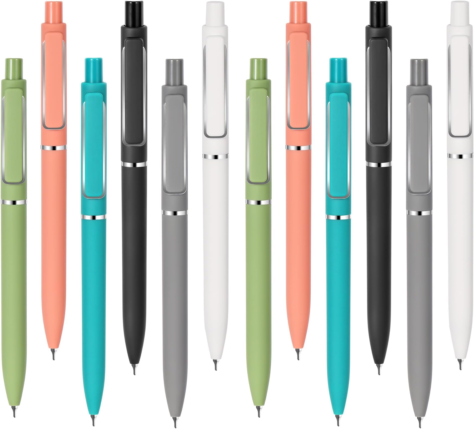 Amazon.com: deegtran Retractable Black Ink Pens, Aesthetic Cute Gel ...