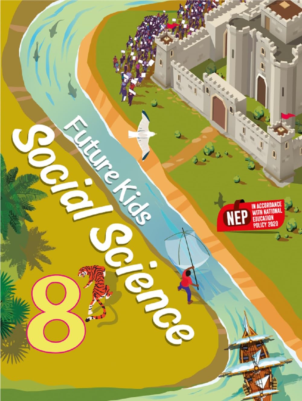 Future Kids Social Science Class 8 : Yash Pal Singh, AK Verma: Amazon ...