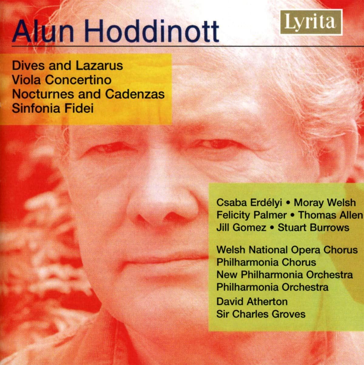 Alun Hoddinott: Dives and Lazarus; Viola Concertino; Nocturnes and ...