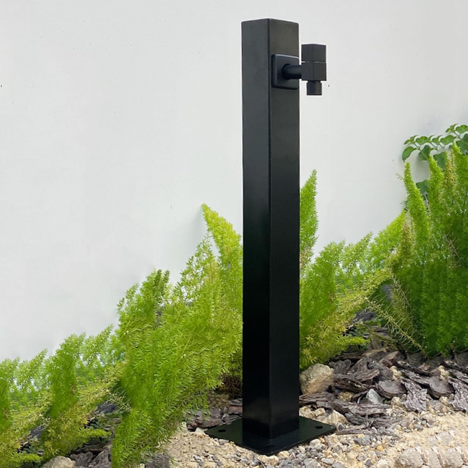 Amazon.com: 304 Stainless Steel Cylindrical Vertical Garden Water ...