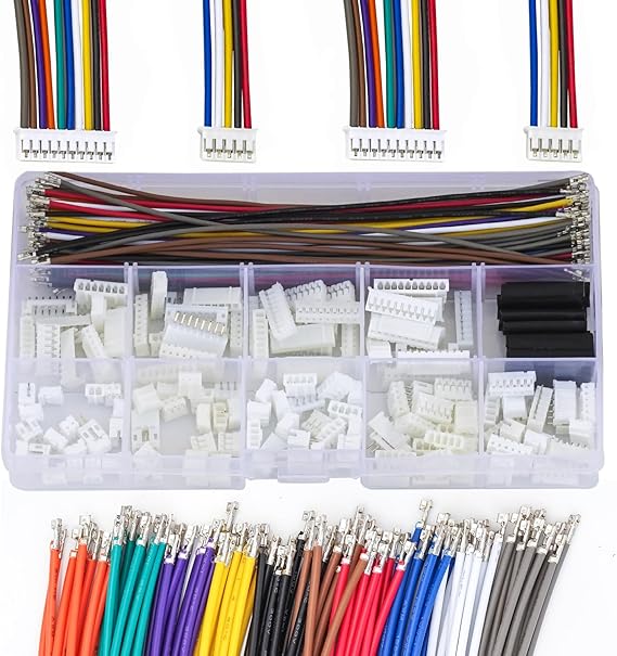 Amazon.com: Kidisoii JST Connector Kit 2.0mm Pitch JST-PH 2.0 Female Connector with Premium ...