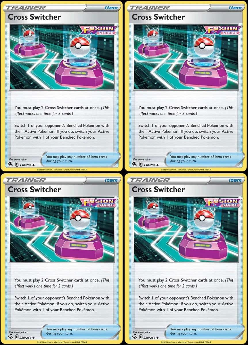 Amazon.com: Cross Switcher 230/264 - Fusion Strike - Pokemon Trainer ...