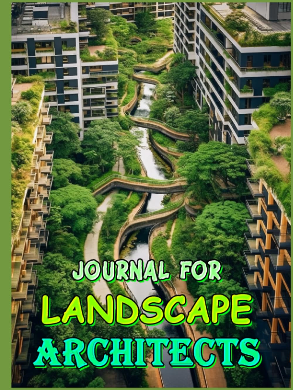 Designing Spaces: A Blank Journal for Landscape Architects: Spacious A4 ...