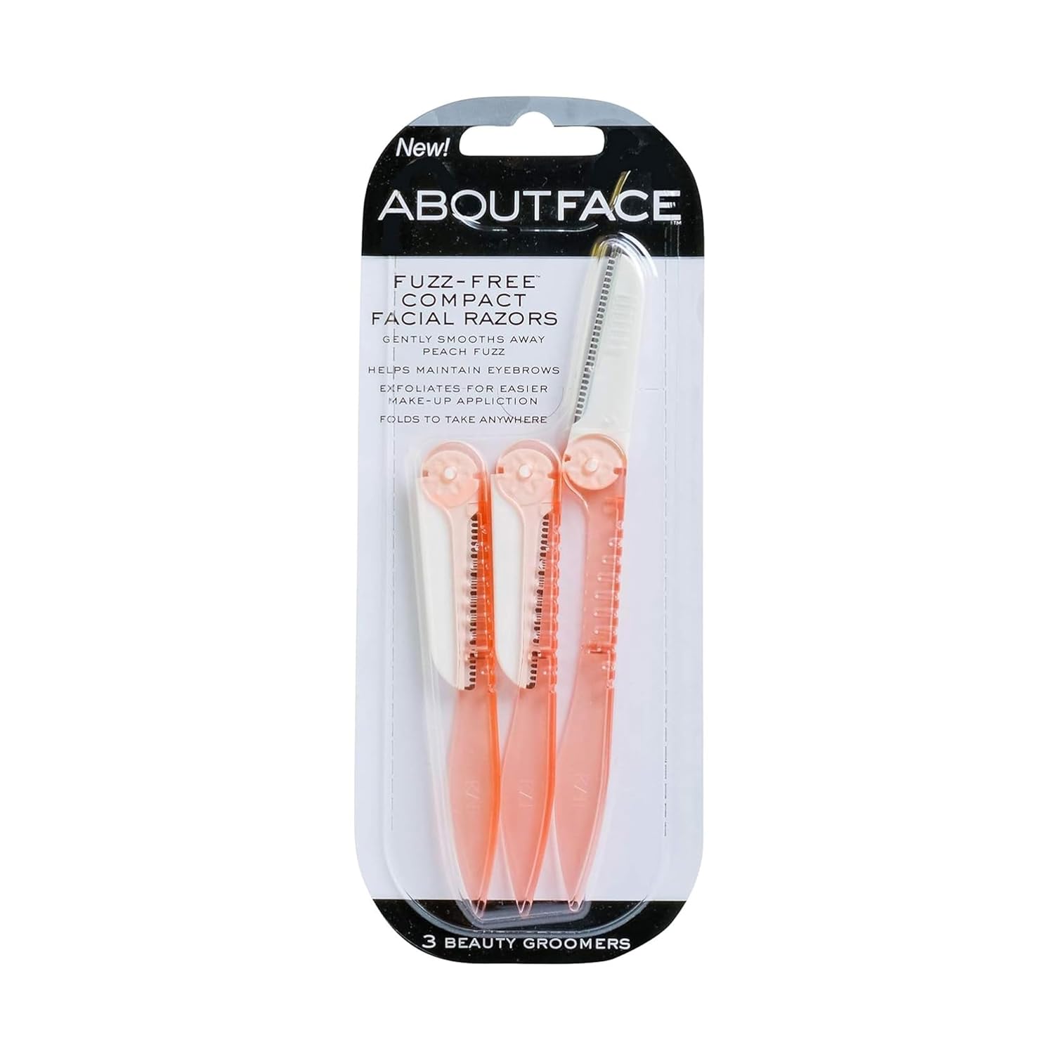 About Face Fuzz-Free Compact Facial Razors for Nepal | Ubuy