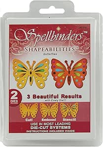 Amazon.com: Spellbinders 4 Inch by 2 Inch Wizard Cutting and Embossing ...