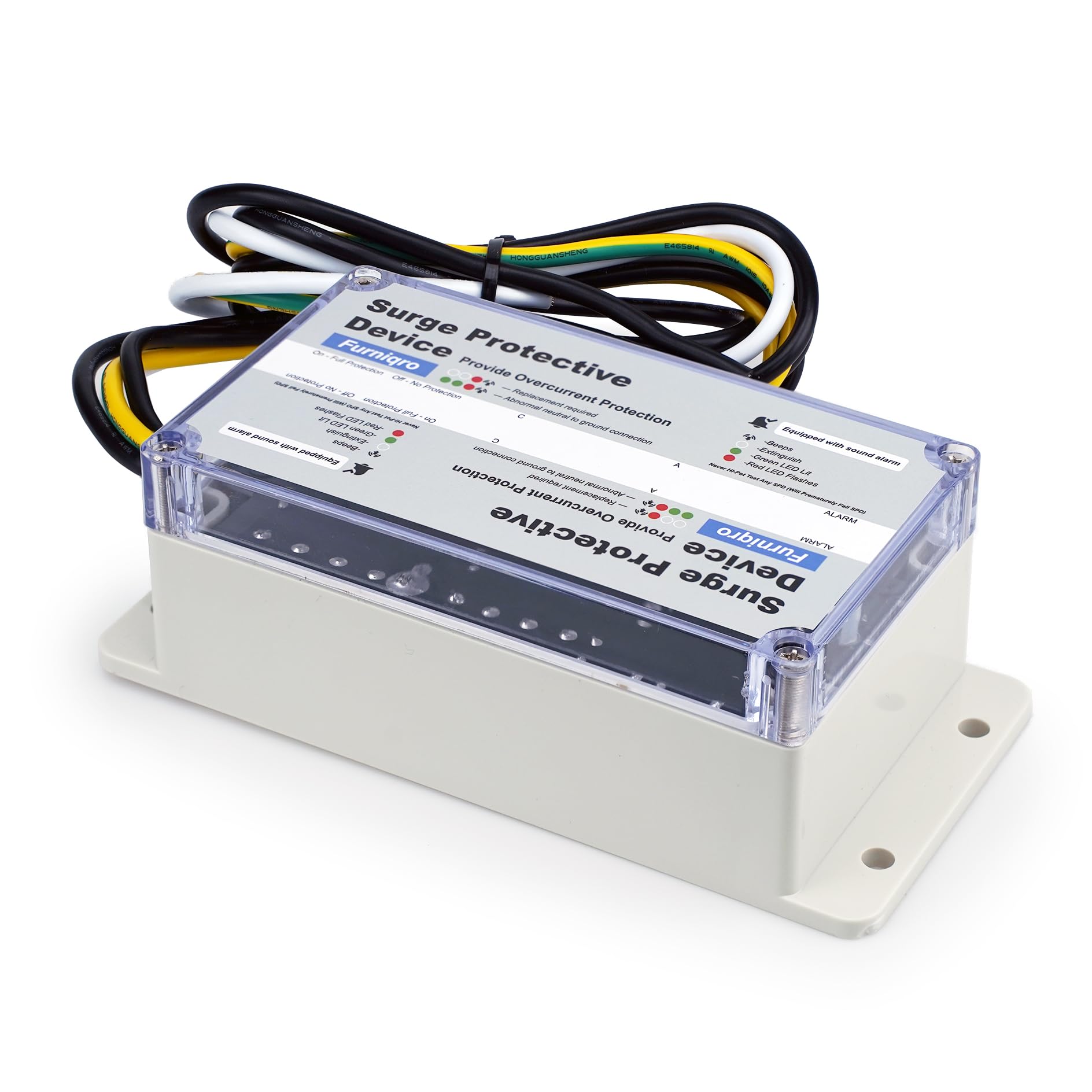 Amazon.com: Whole House Surge Protector, FHSPD 140 Whole Home Surge ...