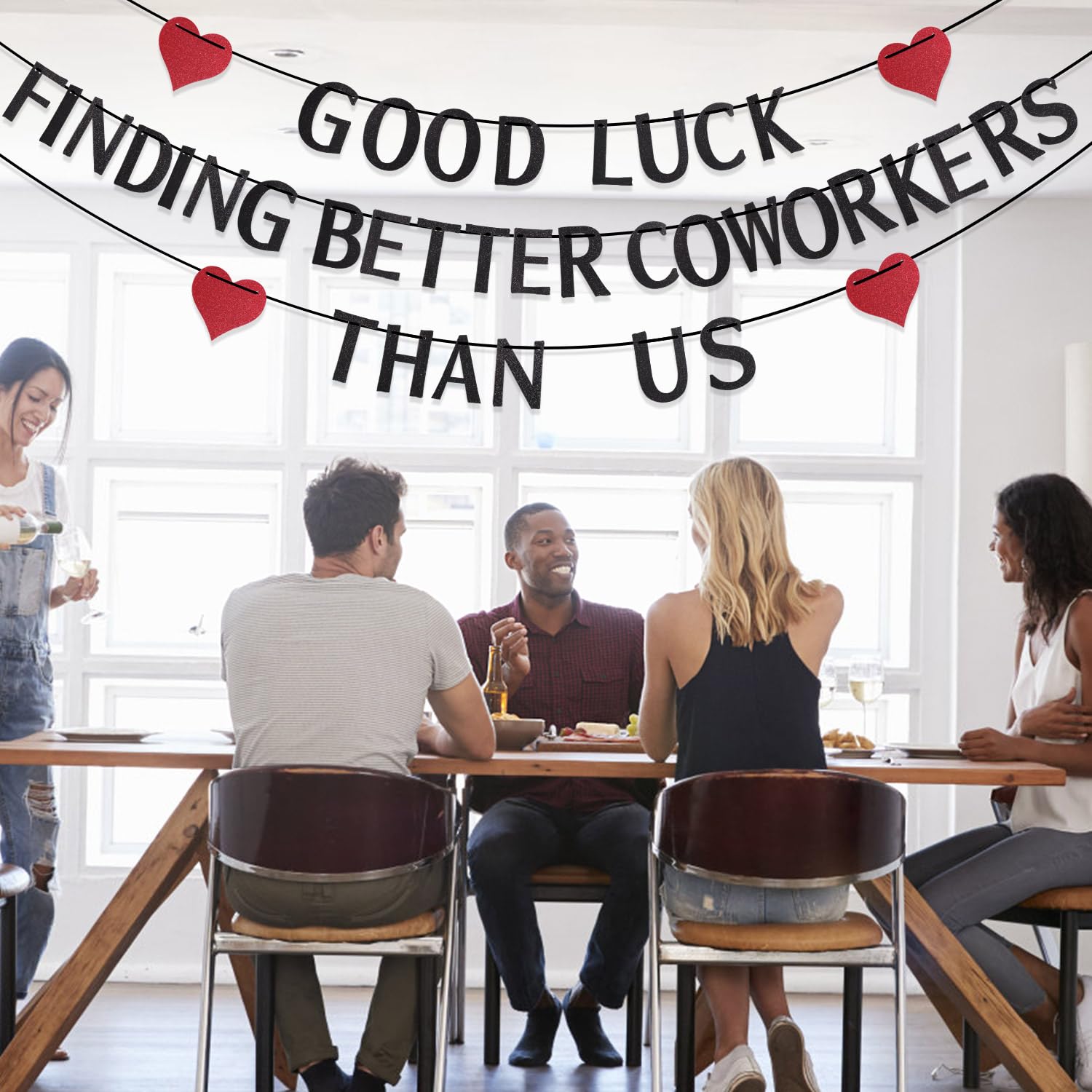 Good Luck Finding Better Coworkers Than Us Banner, Coworker Goodbye ...