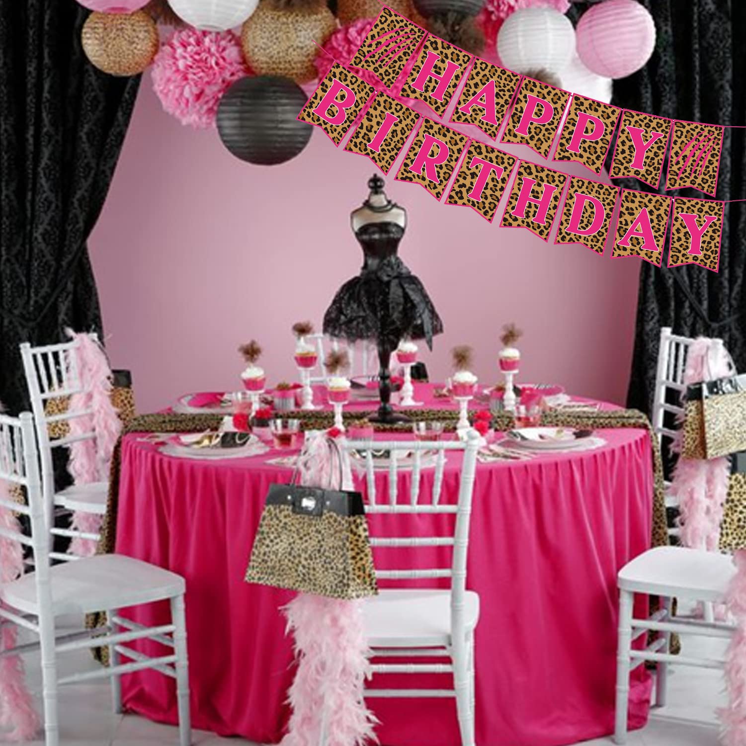 Cheetah Print Birthday Decorations LEOPARD PRINT PARTY CUPS