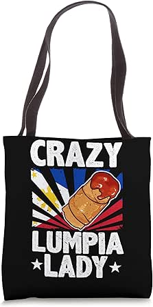 Amazon.com: Lumpia Roll, Filipino Spring Roll, Pinoy Food & Lumpia Tote ...