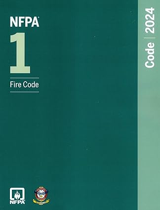 NFPA 1, Fire Code, 2024 Edition: NFPA: 9781455930388: Amazon.com: Books